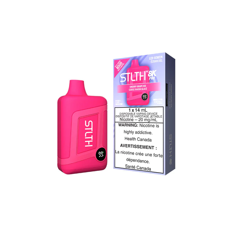 Cherry Grape Ice - STLTH 8K Pro – Cold Turkey Juice inc