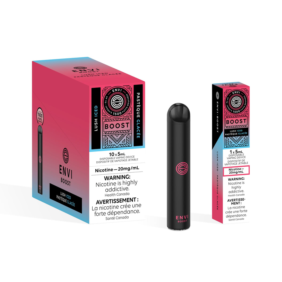 Lush Iced - Envi Boost – Cold Turkey Juice inc