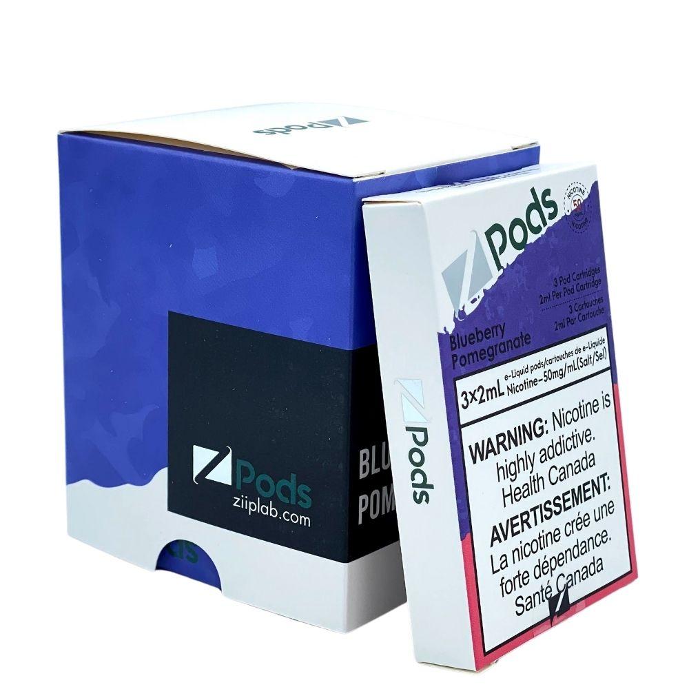 Blueberry Pomegranate - Z Pods – Cold Turkey Juice inc